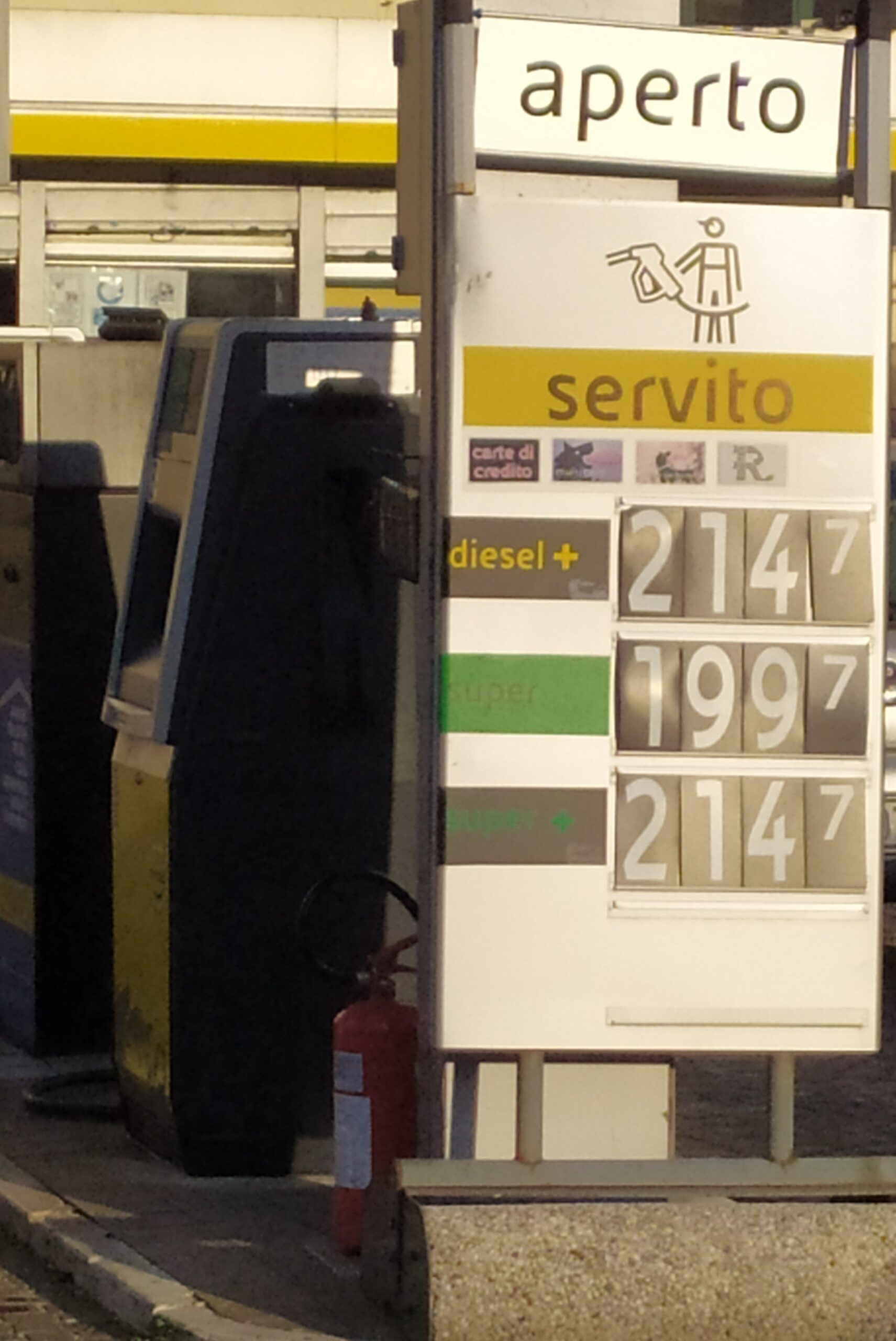Il prezzo dei carburanti a Cava è di oltre due euro - Ulisse online