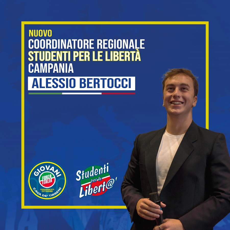 Cava de’ Tirreni, Alessio Bertocci nominato Coordinatore Regionale ...